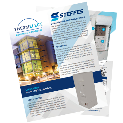 ThermElect Hydronic Furnace - Steffes